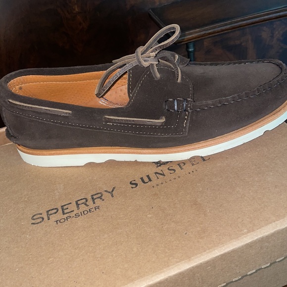 Sperry | Shoes | Mens Sperry X Sunspel Authentic Original Suede Boat Brand New With Box Sz 85 ...